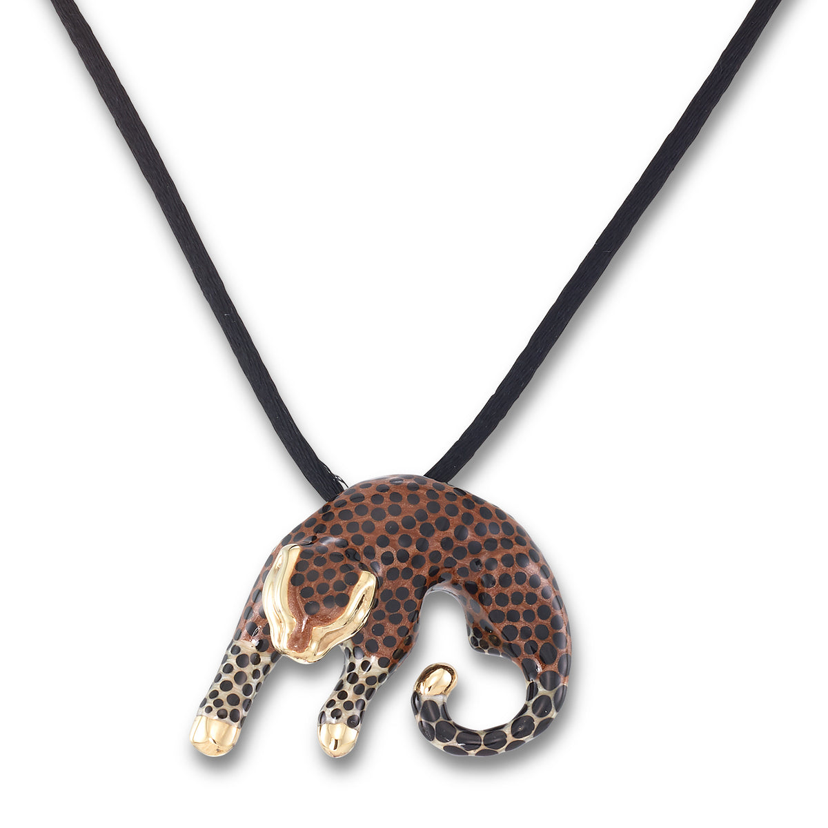 Enamel Leopard Slide – I Heart Jewels